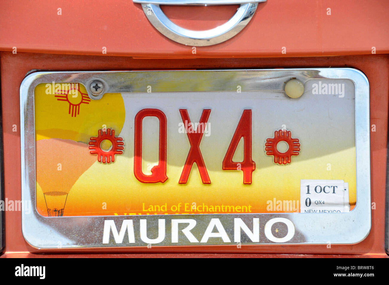 Arizona License Plate Stock Photo - Alamy