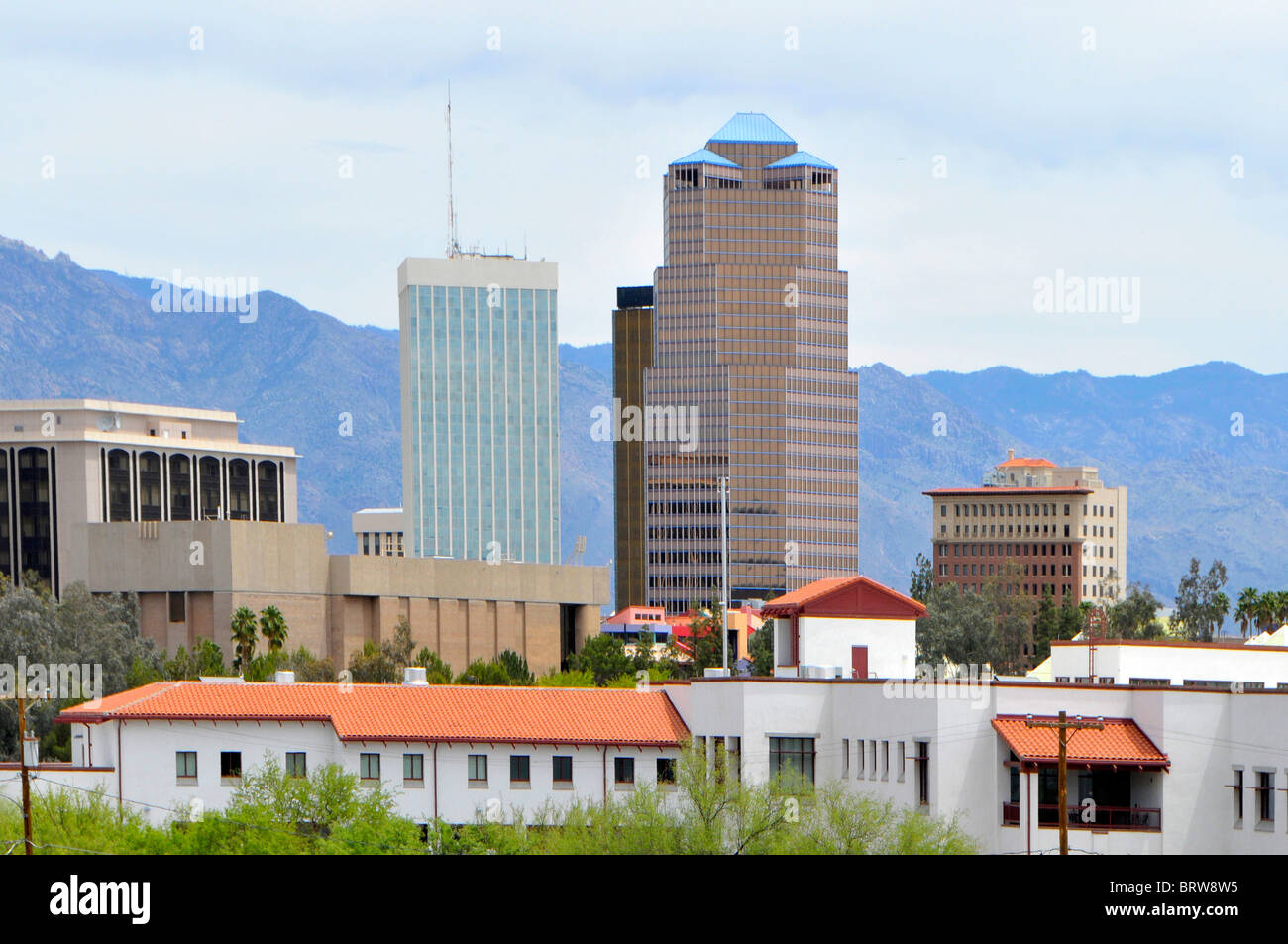 Cityscape Tucson Arizona Stock Photo - Alamy