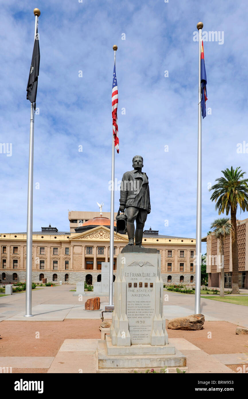 State Capitol Buildings Building Phoenix Arizona Stock Photo - Alamy