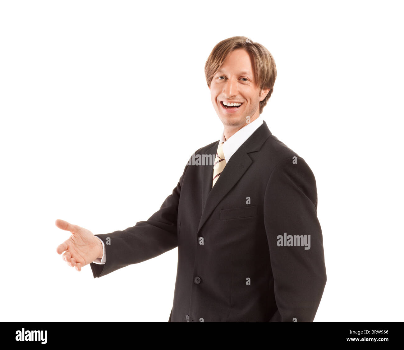 young confident businessman Stock Photo - Alamy