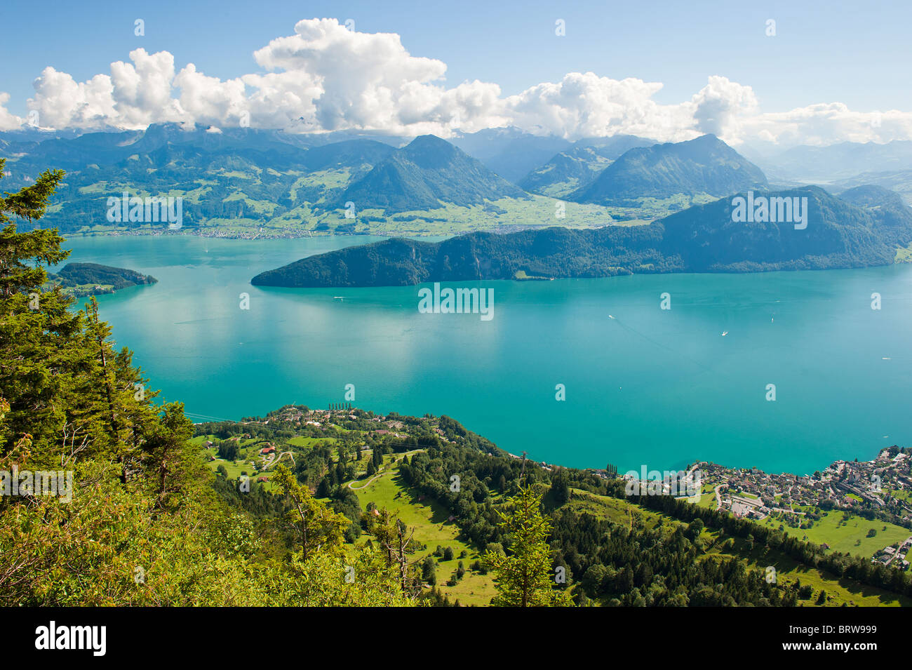 Switzerland rigi lake lucerne hi-res stock photography and images - Alamy