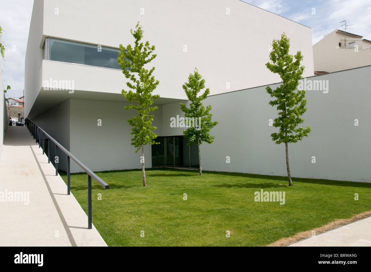 Graça Morais modern art center in Braganca, north of Portugal (Centro ...