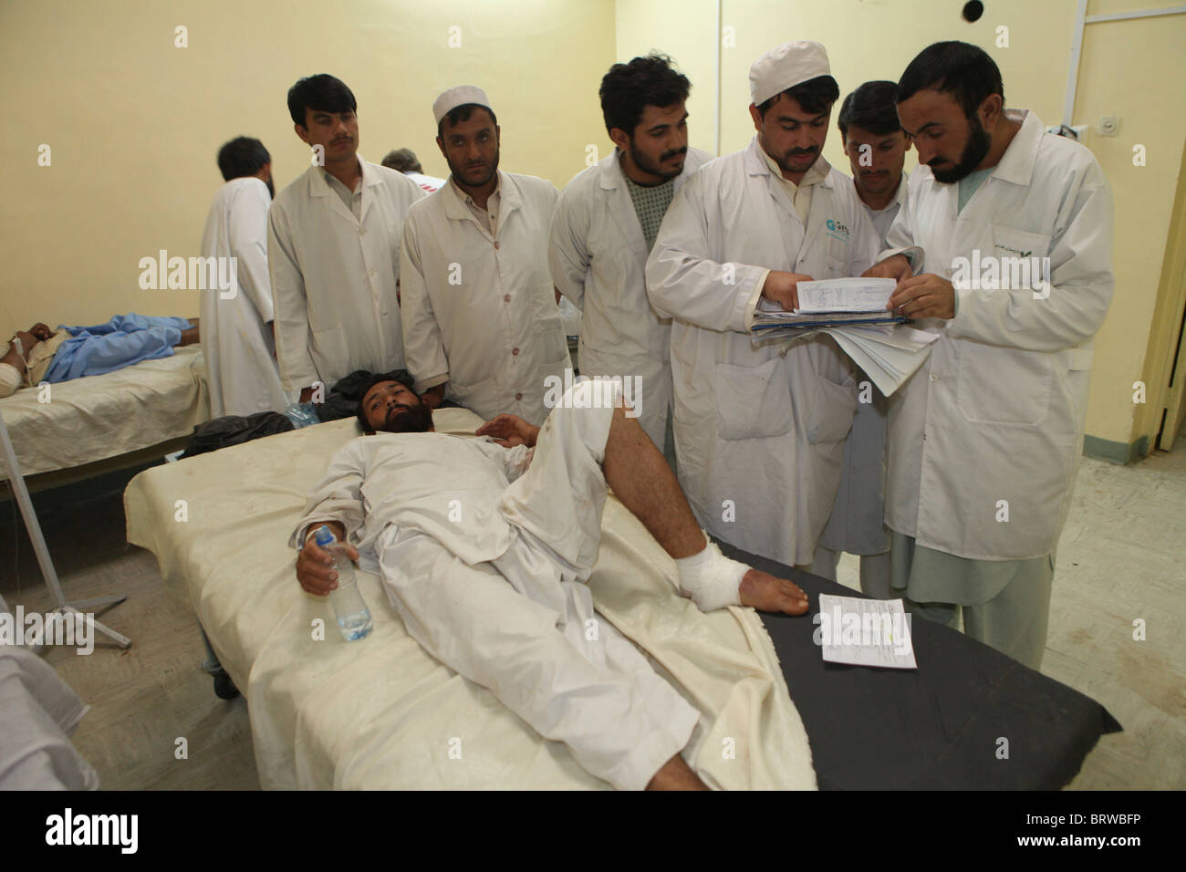 victims of a IED attack in Afghanistan Stock Photo - Alamy