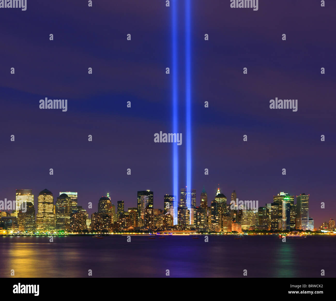 Picture of tribute lights hi-res stock photography and images - Alamy