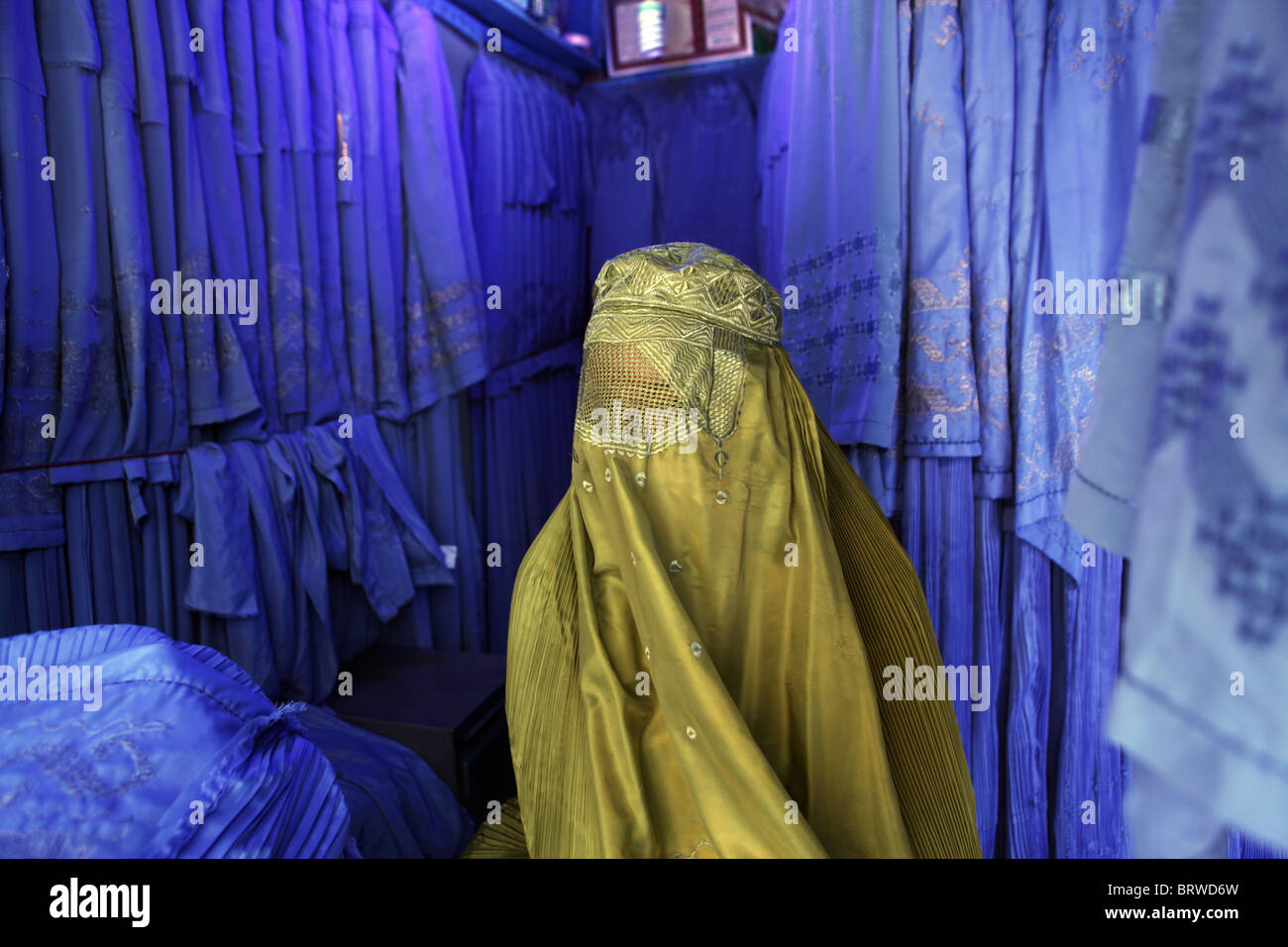 burqa shop in Herat, Afghanistan Stock Photo - Alamy