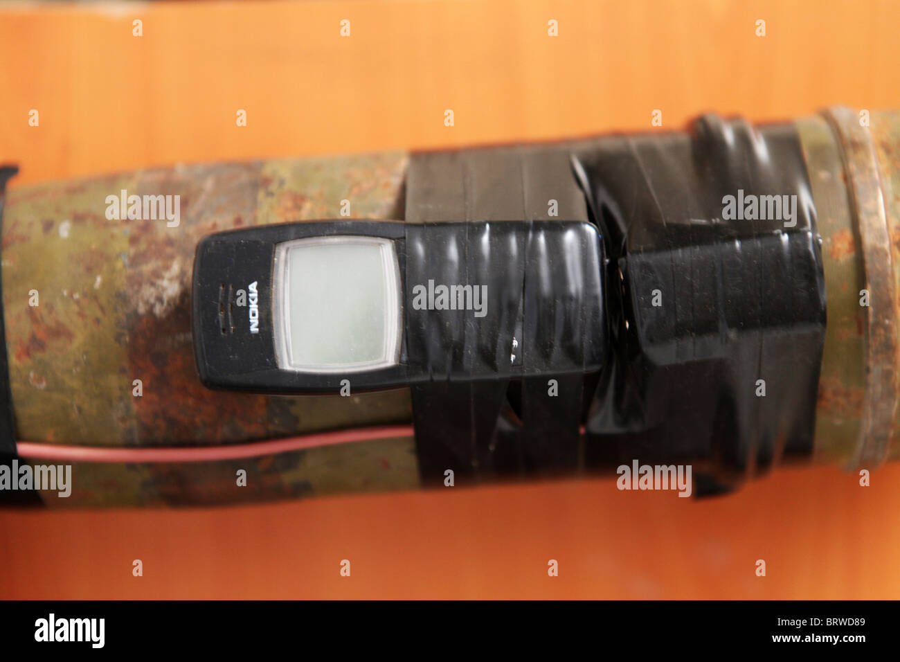 IED (roadside bomb) in AFghanistan Stock Photo - Alamy