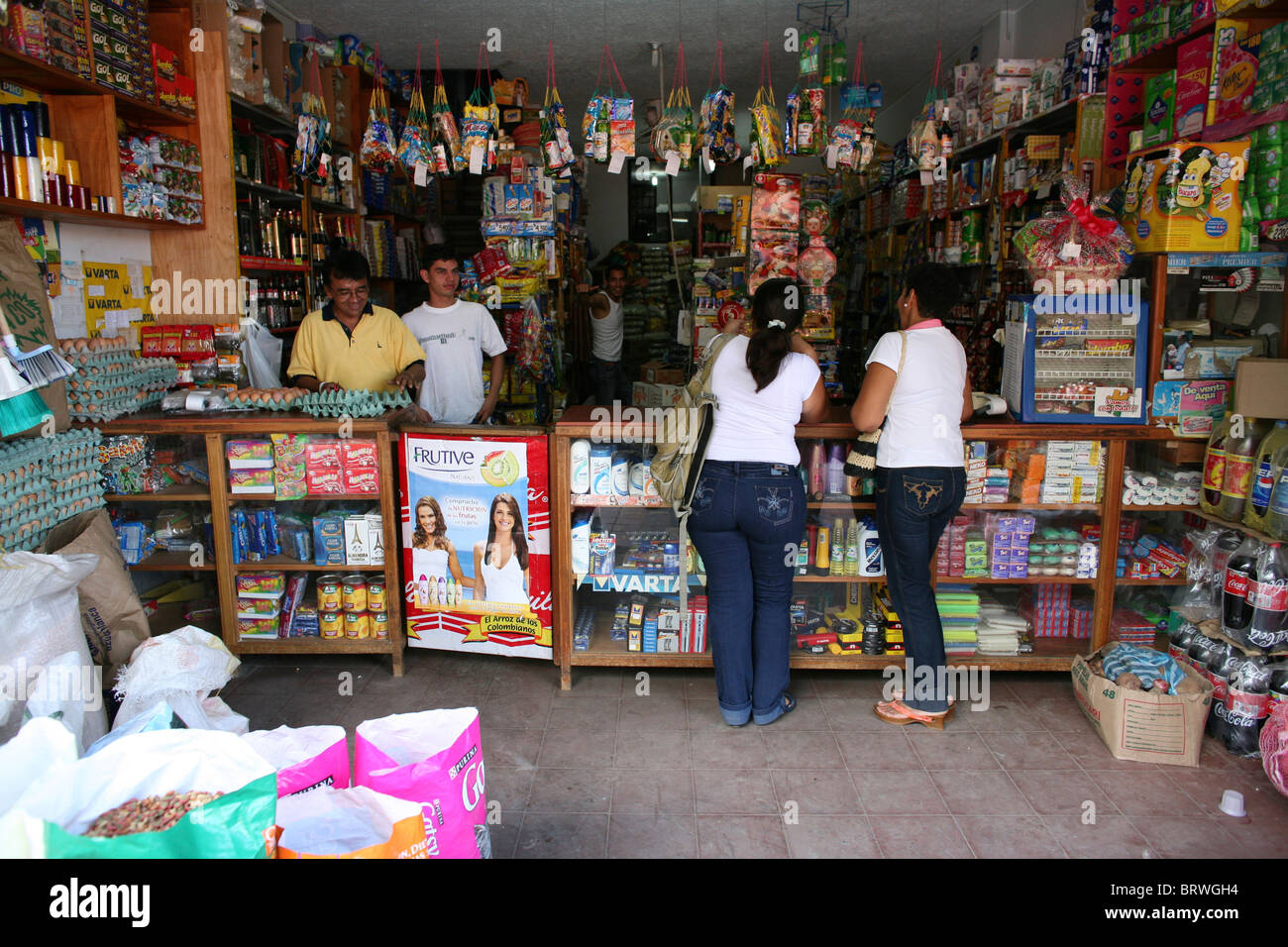 shop in colombia Stock Photo - Alamy