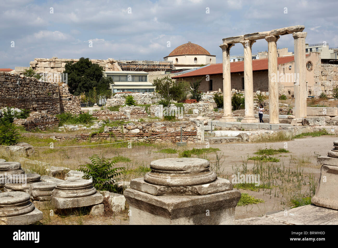 Hadrians library hi-res stock photography and images - Alamy