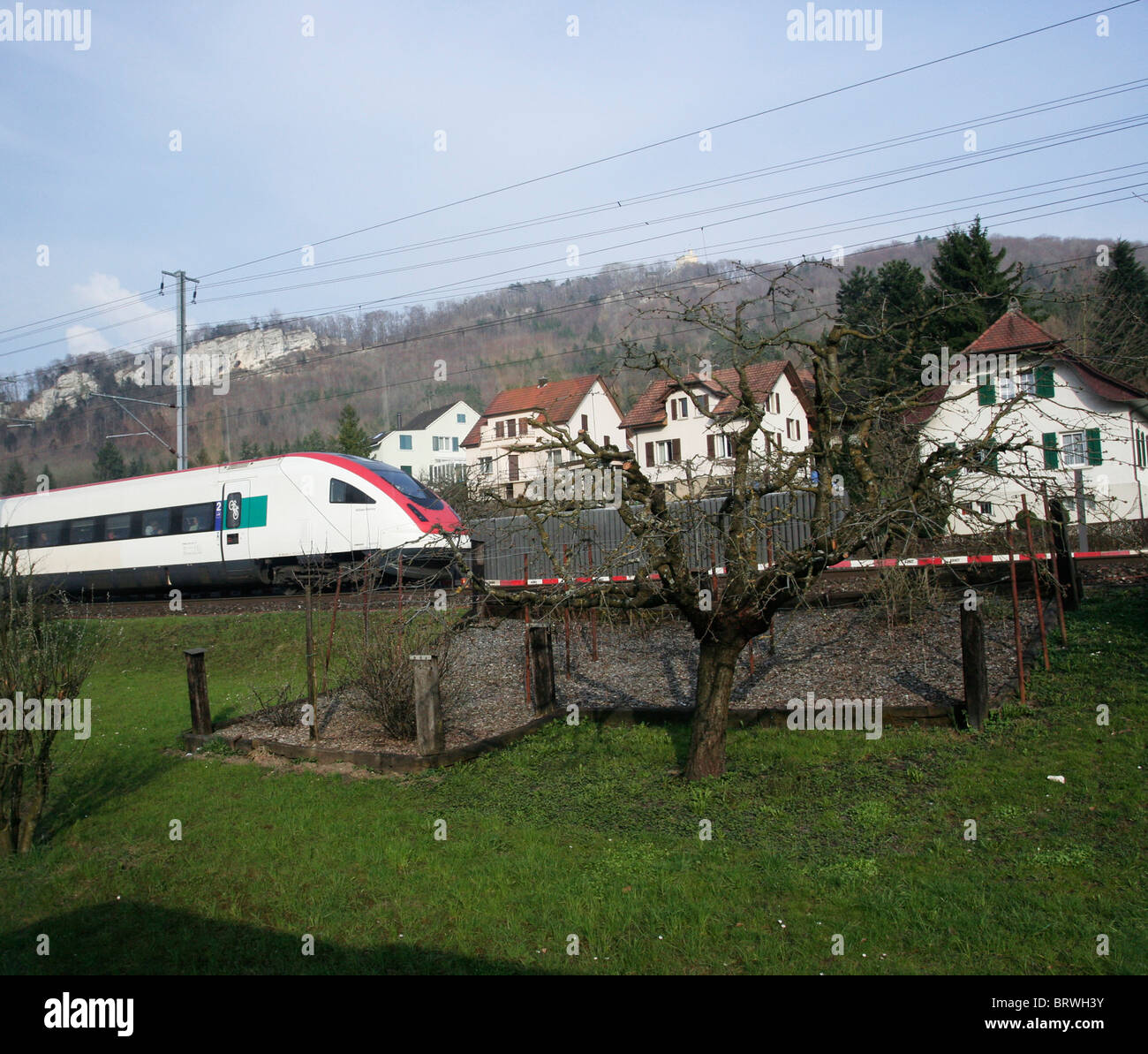 Highspeed railway switzerland hi-res stock photography and images - Alamy