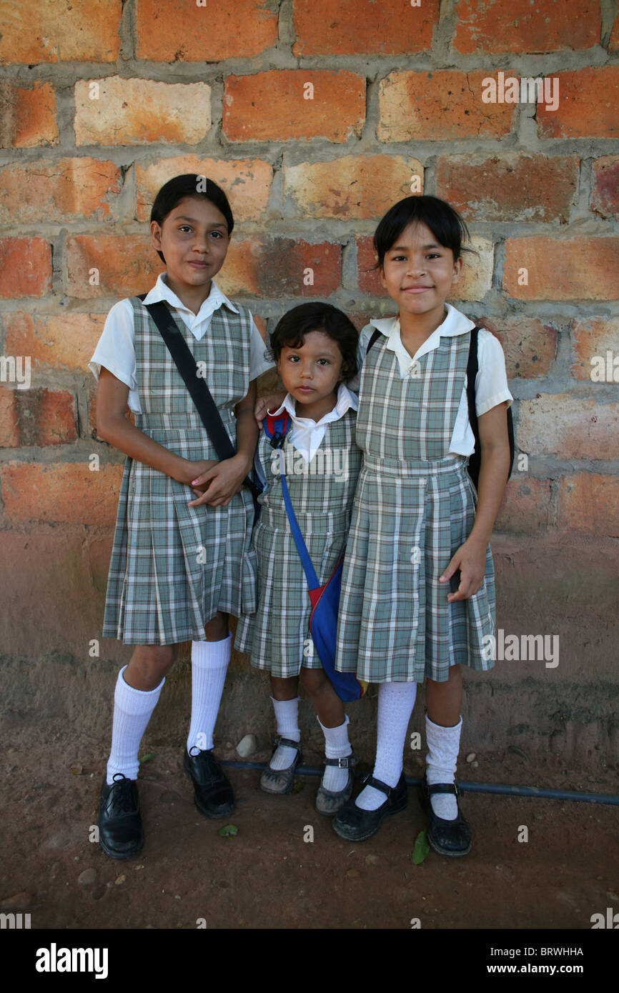 schoolchildren in Colombia Stock Photo - Alamy