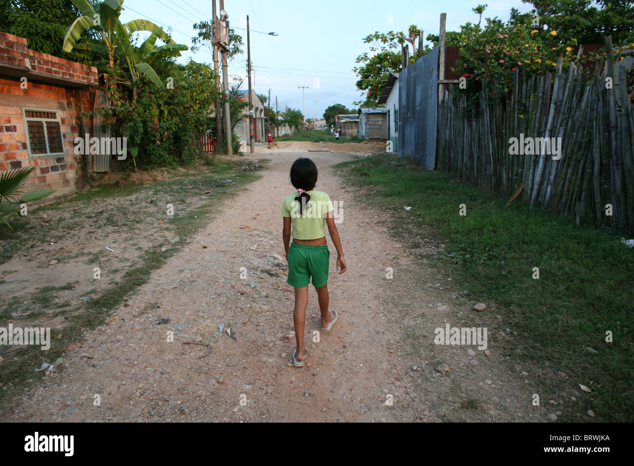 slum inhabitants in Colombia Stock Photo - Alamy