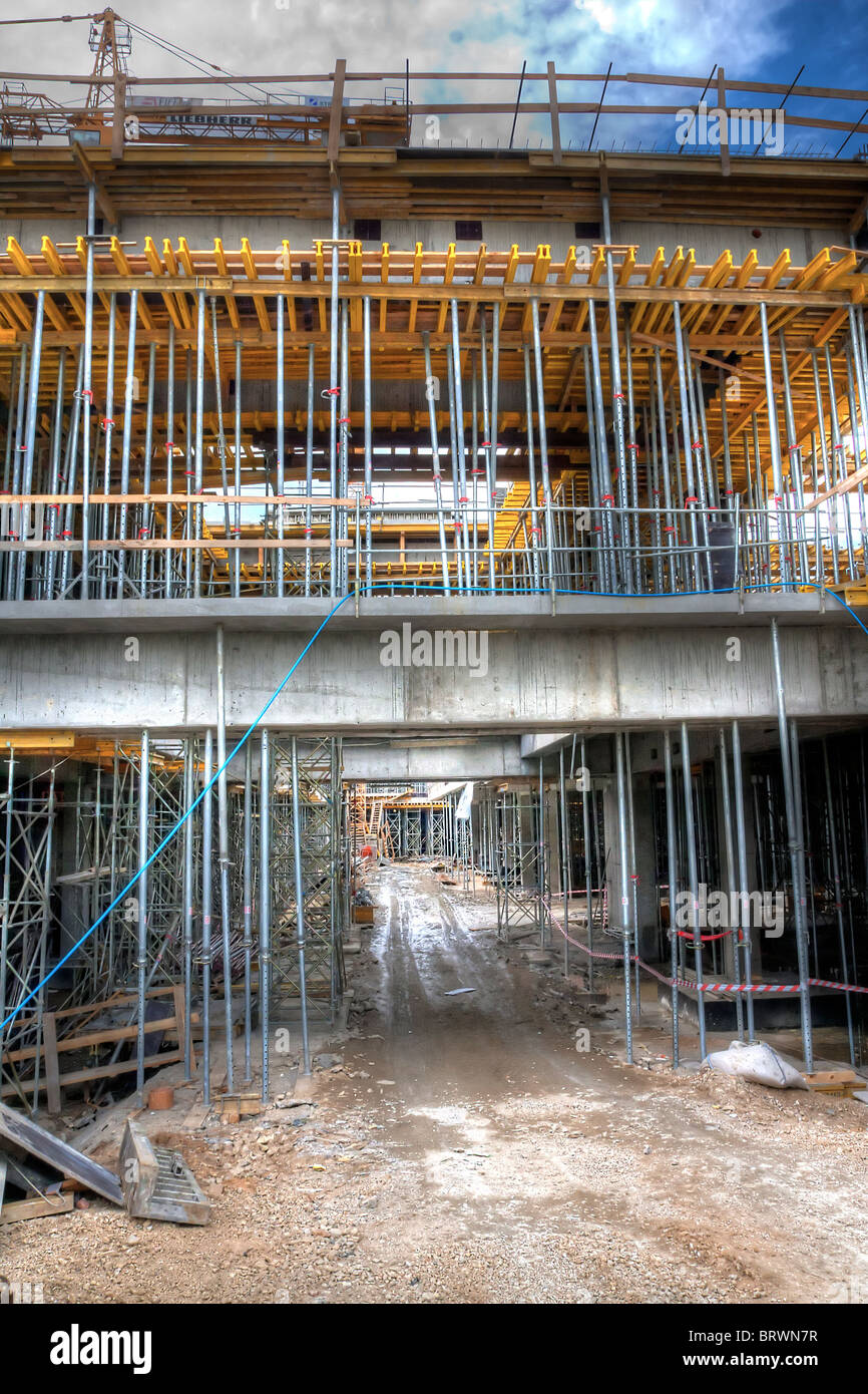 Construction work site Stock Photo - Alamy