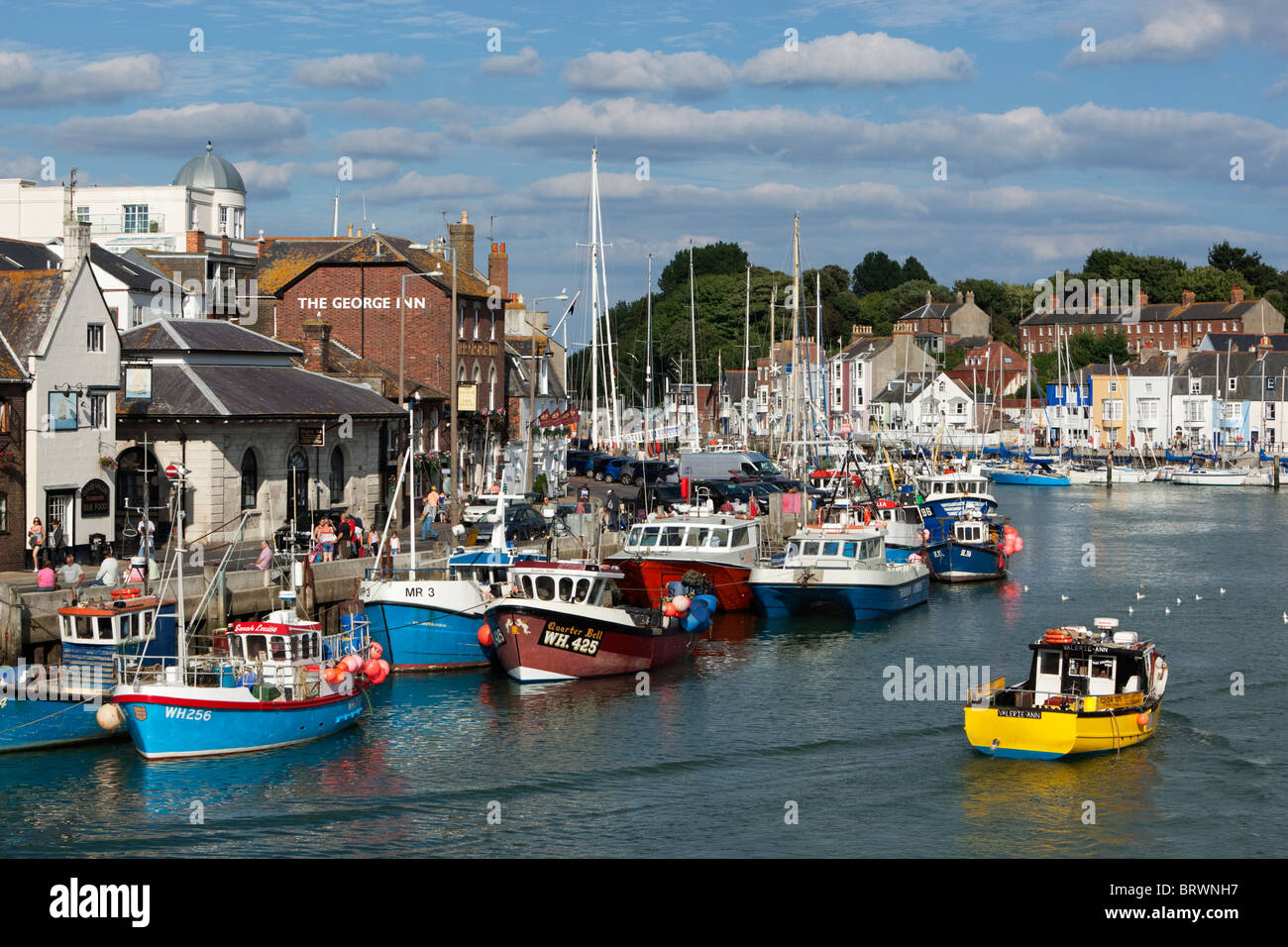 Old weymouth harbour hi-res stock photography and images - Alamy