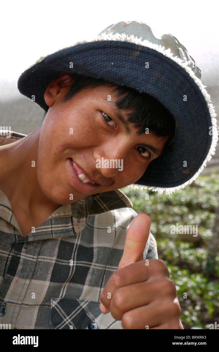 BOLIVIA Young man of Chizchipani, Caranavi. photograph by Sean Sprague ...