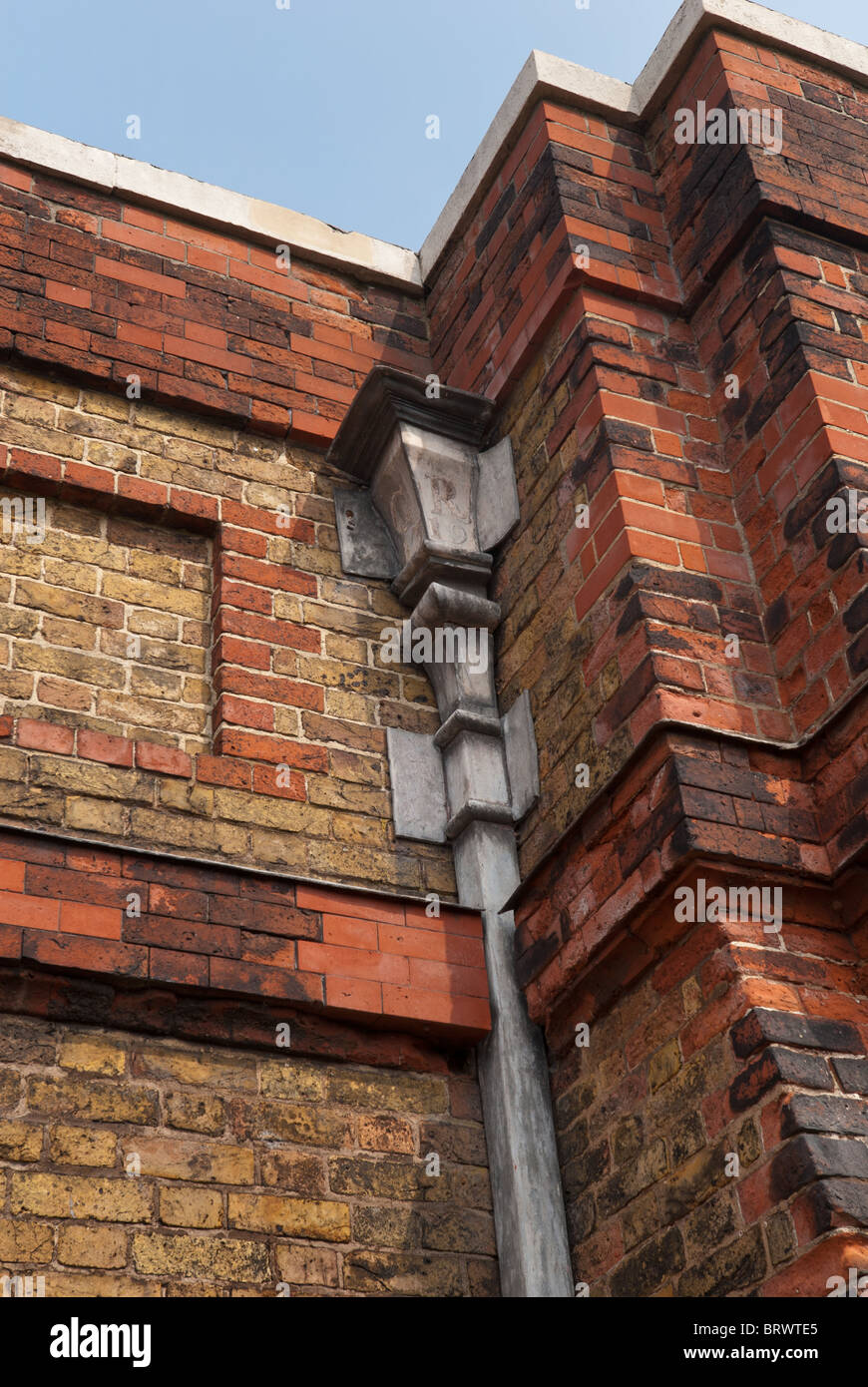 Lead pipework in keeping with architectural restoration practice ties ...