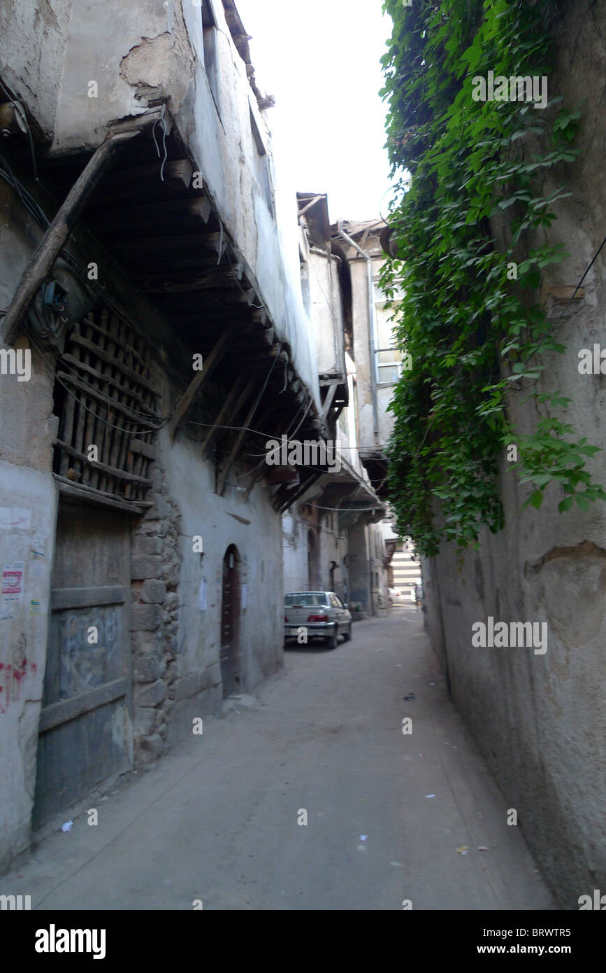 SYRIA Back streets of Old Damascus. PHOTOGRAPH by Sean Sprague Stock ...