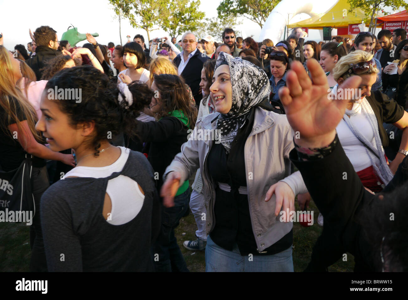 TURKEY Gypsy Music Festival celebrating start of summer. Istanbul ...