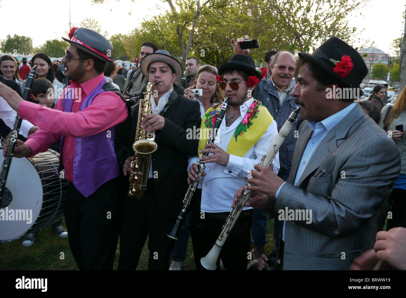 TURKEY Gypsy Music Festival celebrating start of summer. Istanbul ...