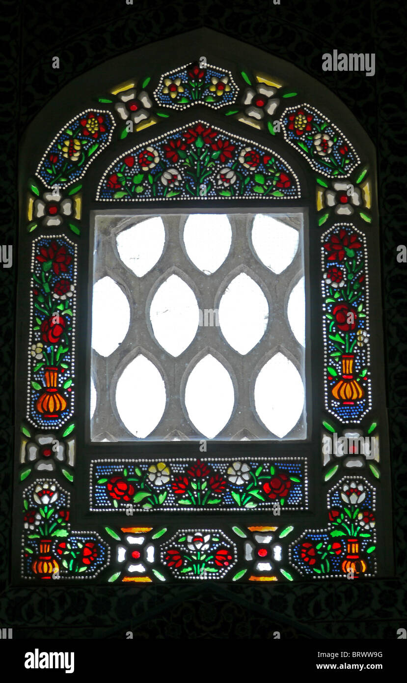 Ottoman stained glass window hi-res stock photography and images - Alamy