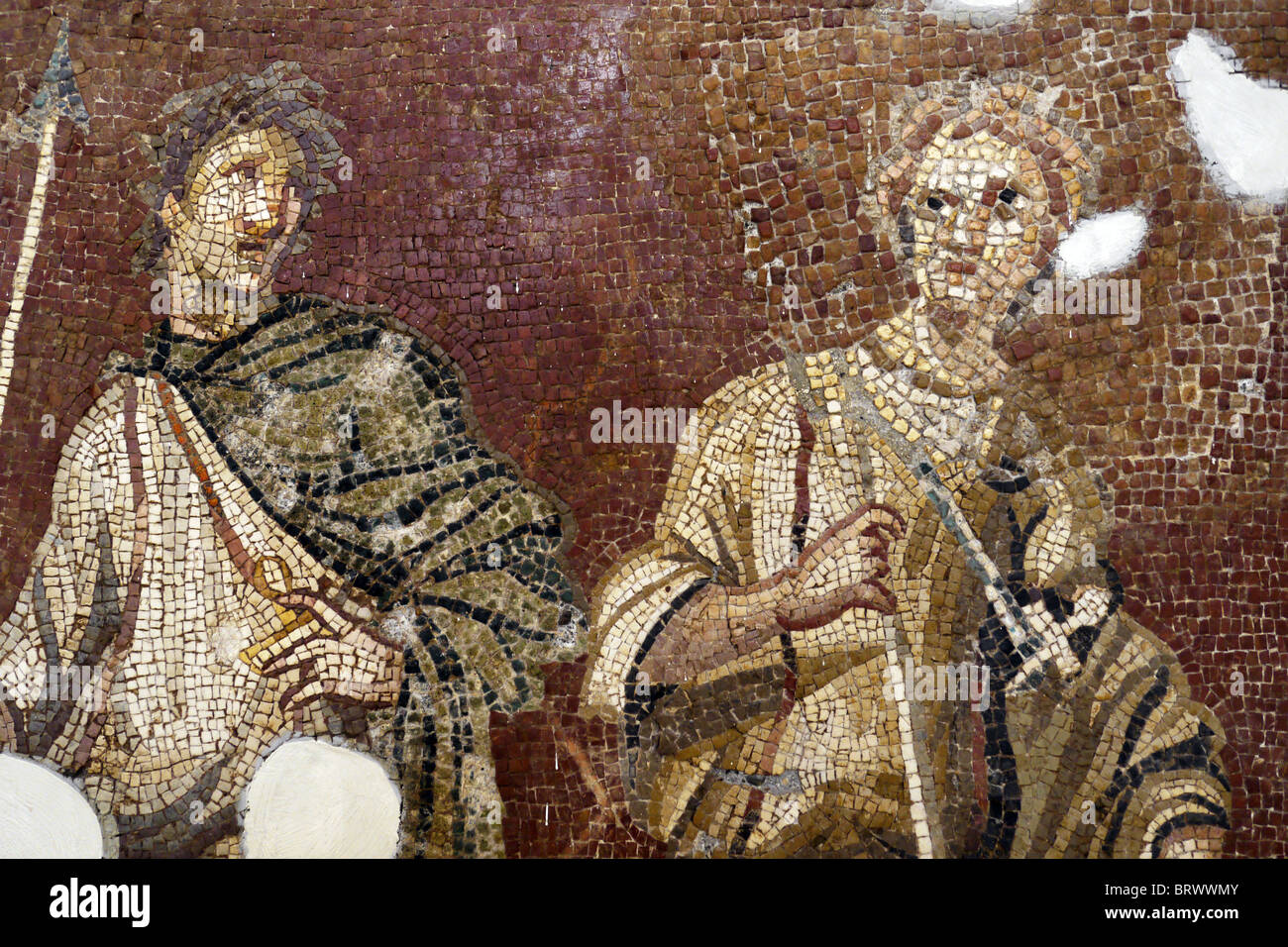 TURKEY Roman mosaics in the Museum of Archeology, Antakya (formerly ...