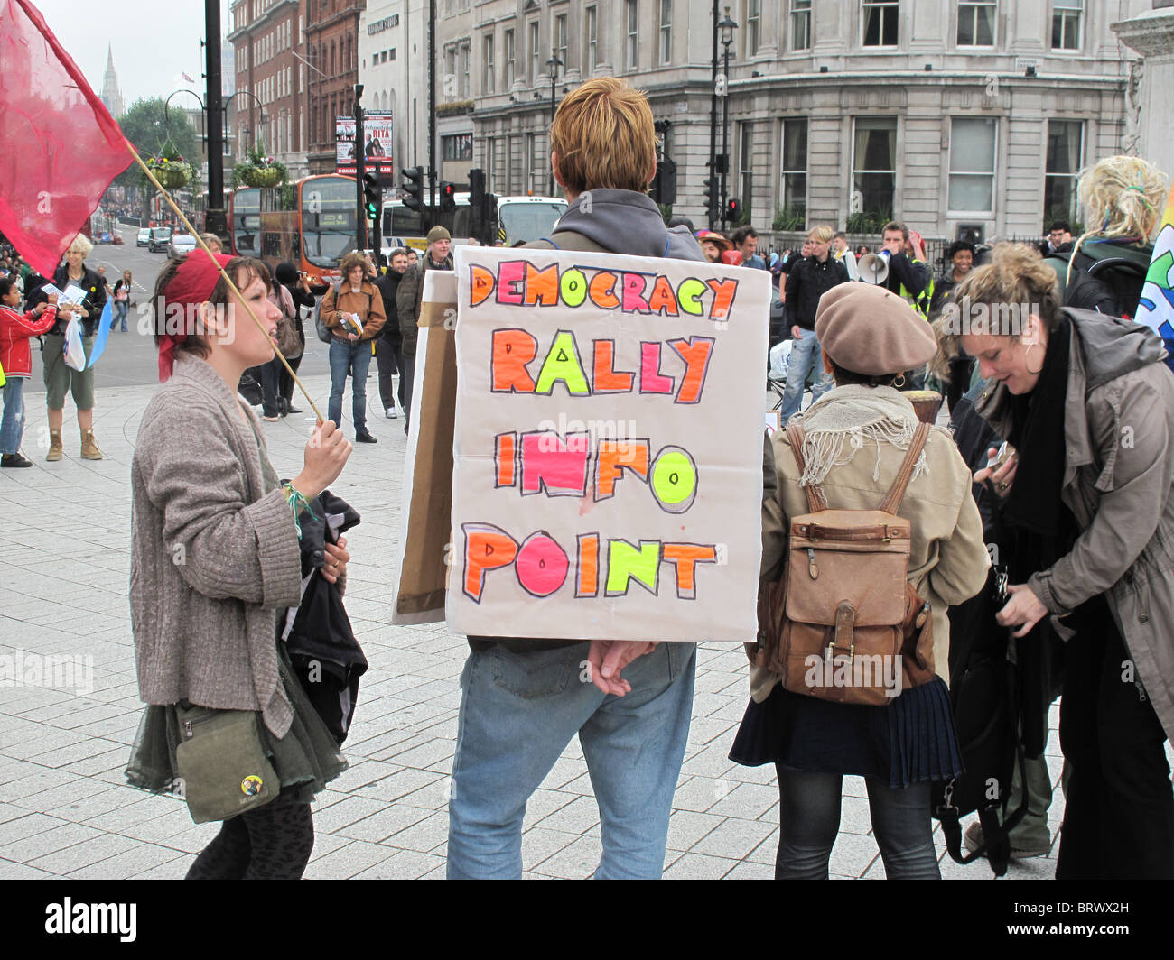 Protest slogans hi-res stock photography and images - Alamy