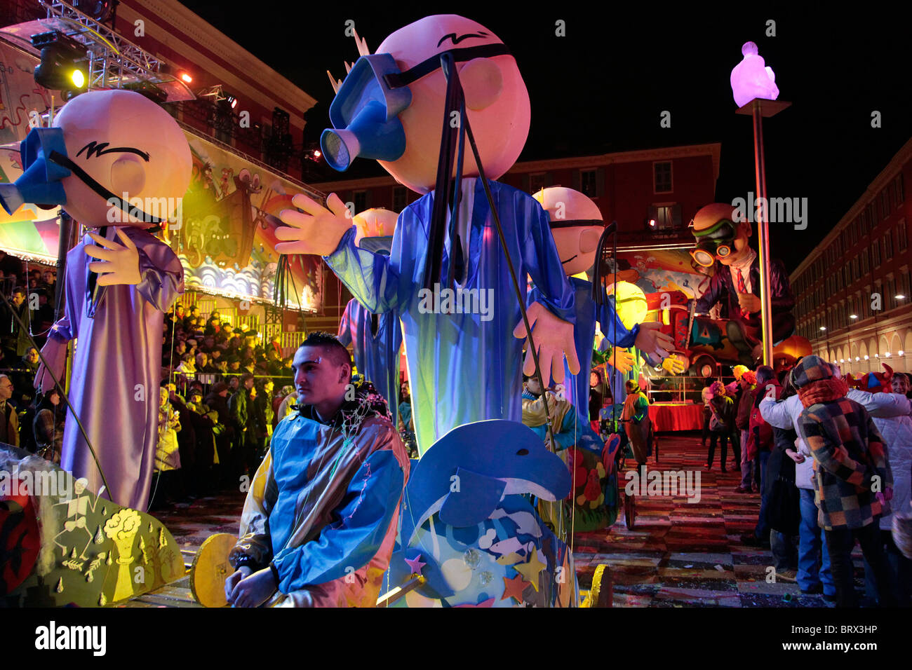 Nice floats carnival france hi-res stock photography and images - Alamy