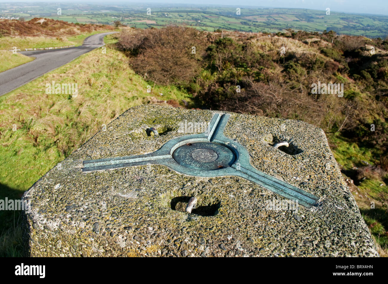 Triangulation survey point on hi-res stock photography and images - Alamy