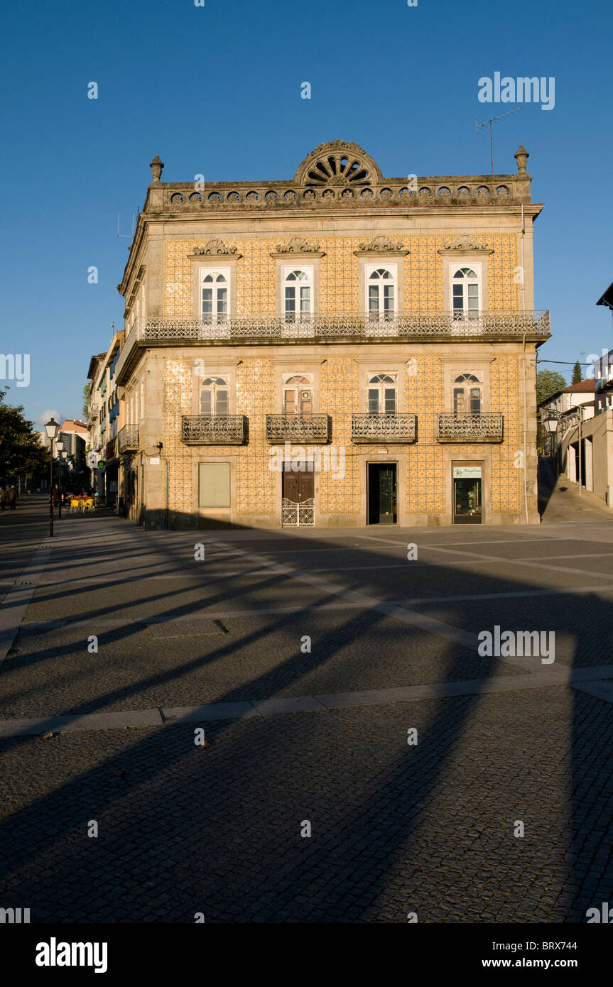 Brazilian architecture in Fafe, north of Portugal (1850 Stock Photo - Alamy
