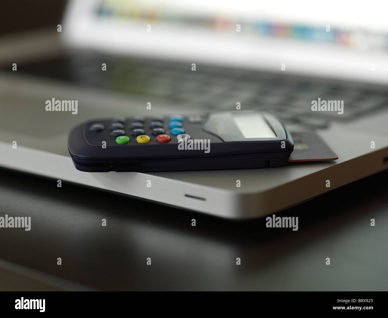 Bank card reader internet banking hi-res stock photography and images ...