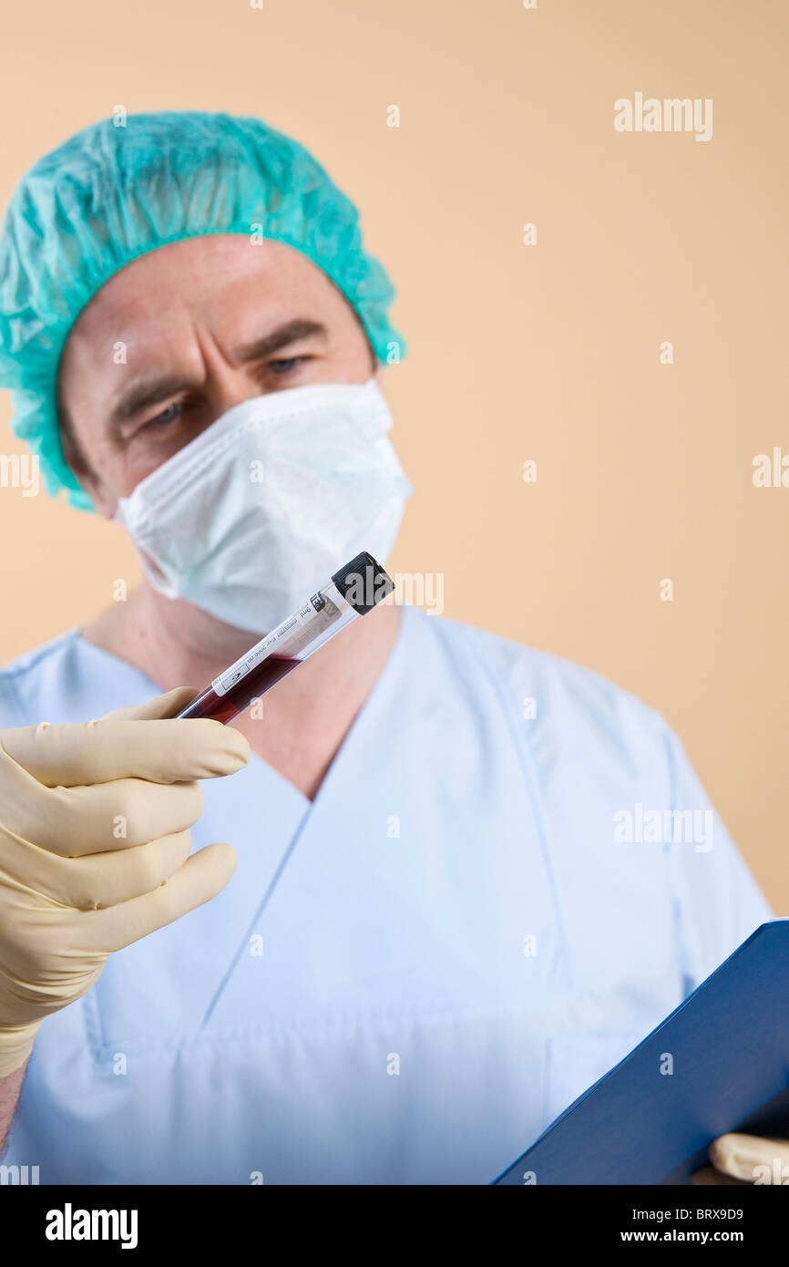 Blood sample label hi-res stock photography and images - Alamy