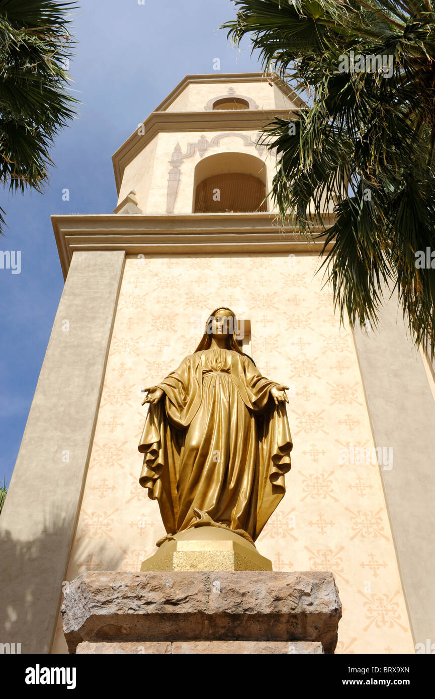 Jesus statue st augustine cathedral tucson hi-res stock photography and ...