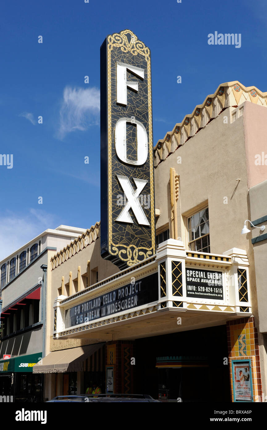 Fox theatre marquee hi-res stock photography and images - Alamy