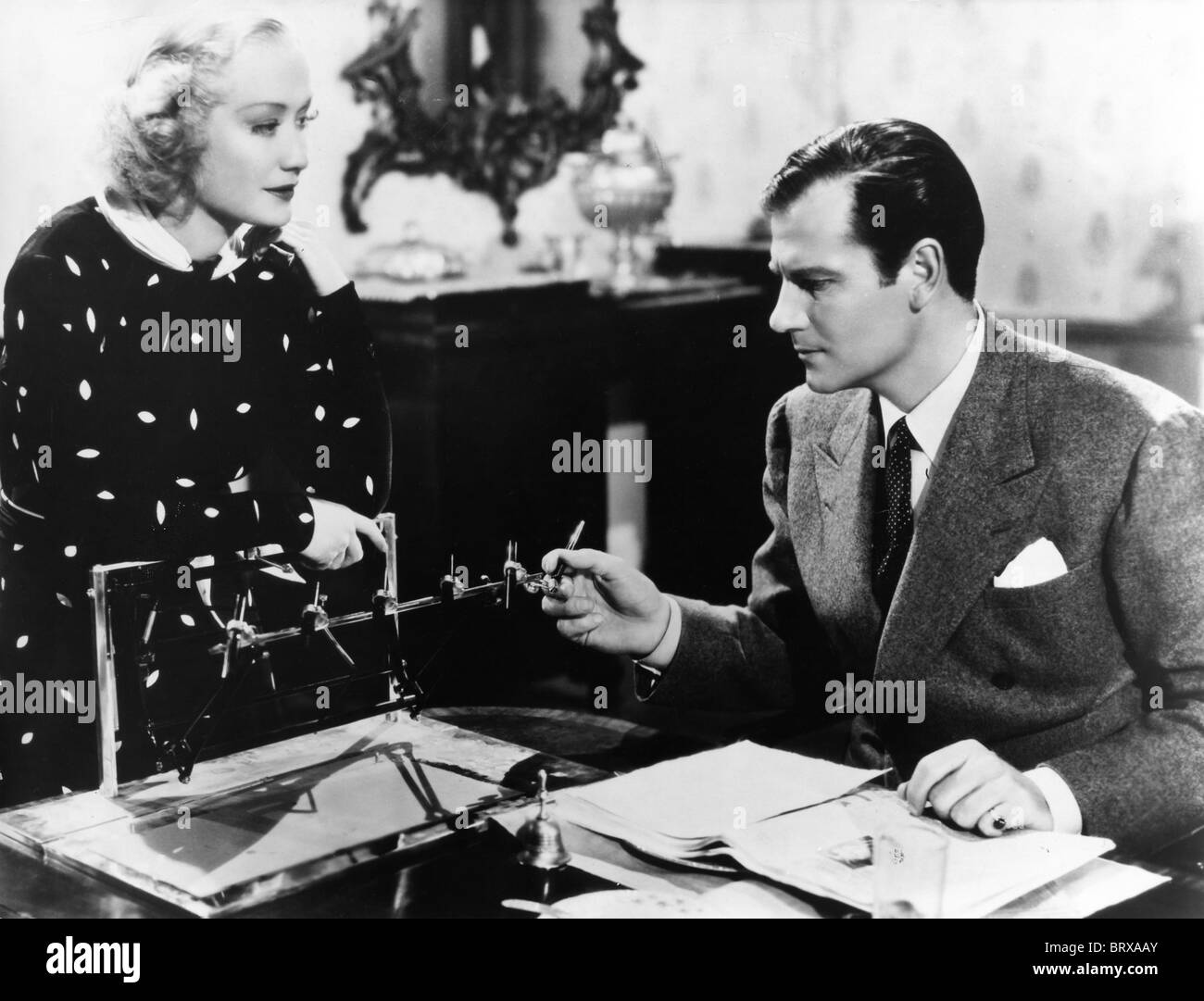 WOMAN CHASES MAN (1937) JOEL MCCREA, MIRIAM HOPKINS JOHN G. BLYSTONE ...