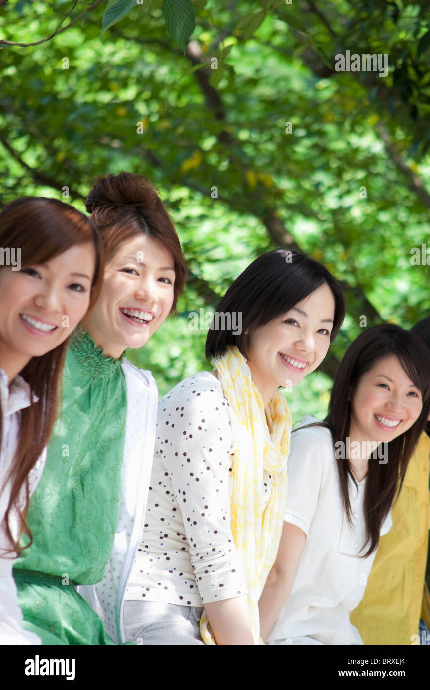 Laughing four women in hi-res stock photography and images - Alamy