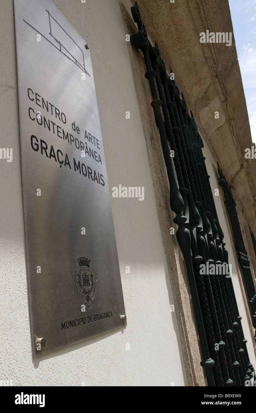 Graça Morais modern art center in Braganca, north of Portugal (Centro ...