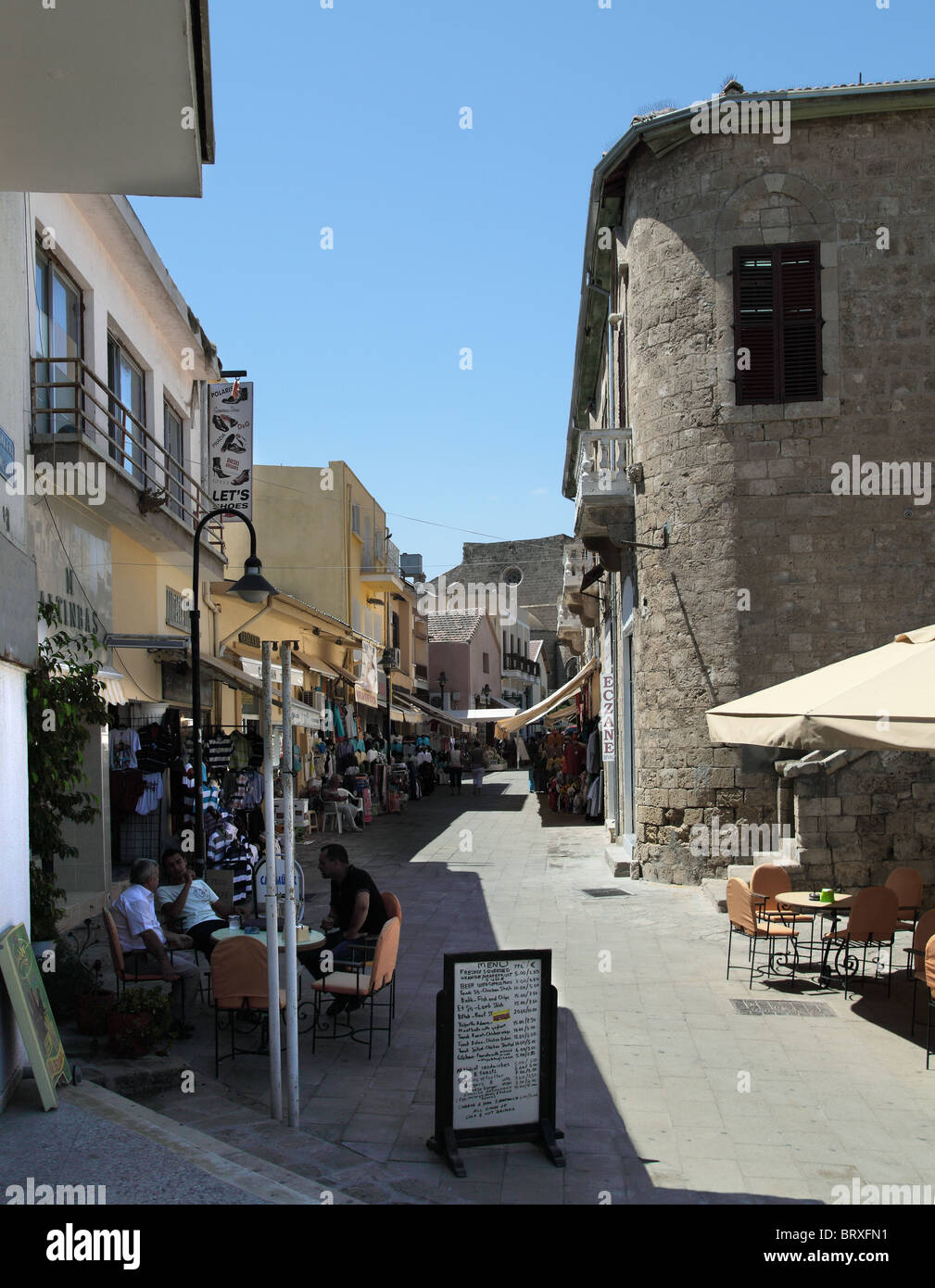 STREET SCENE IN NICOSIA. CYPRUS Stock Photo - Alamy