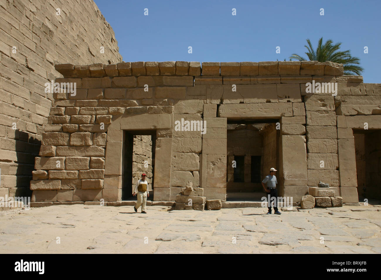 Chapel of Sethos II in First Court of Karnak Temple of Amun, Egypt ...
