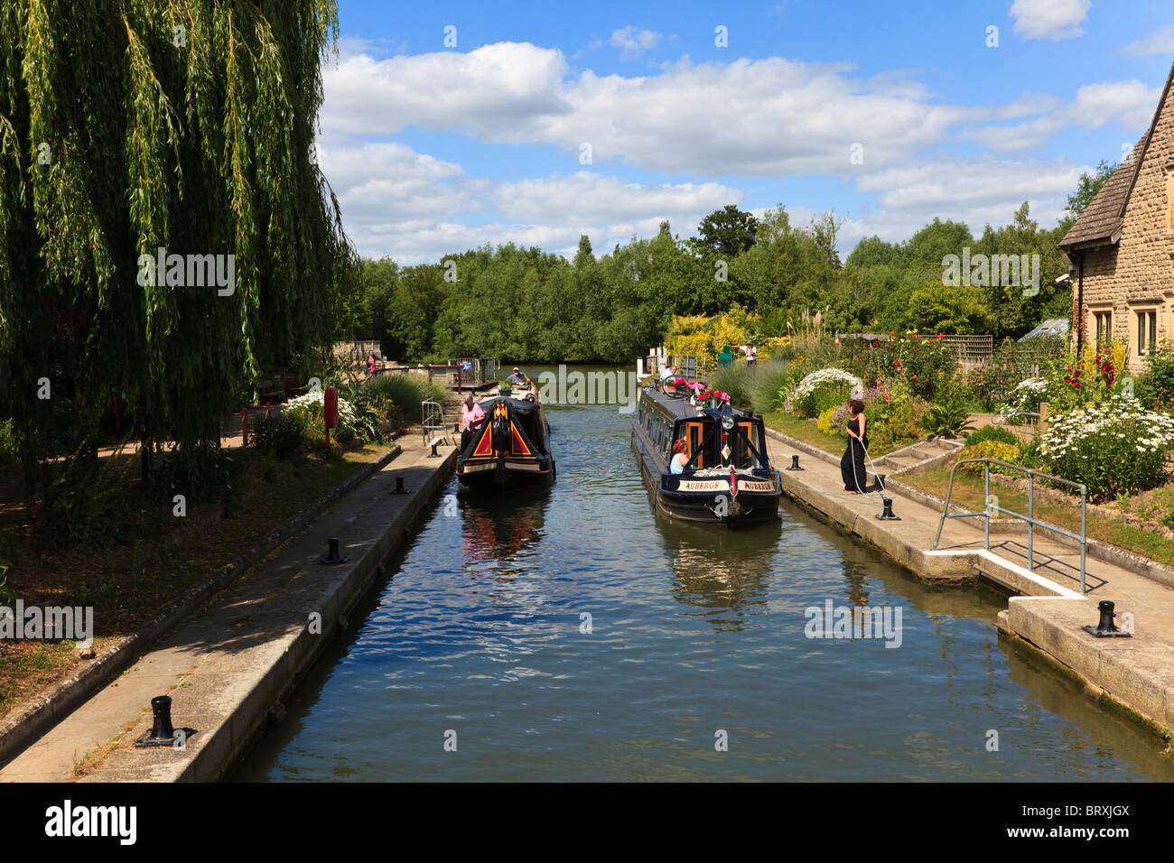 Iffley lock oxford uk hi-res stock photography and images - Alamy
