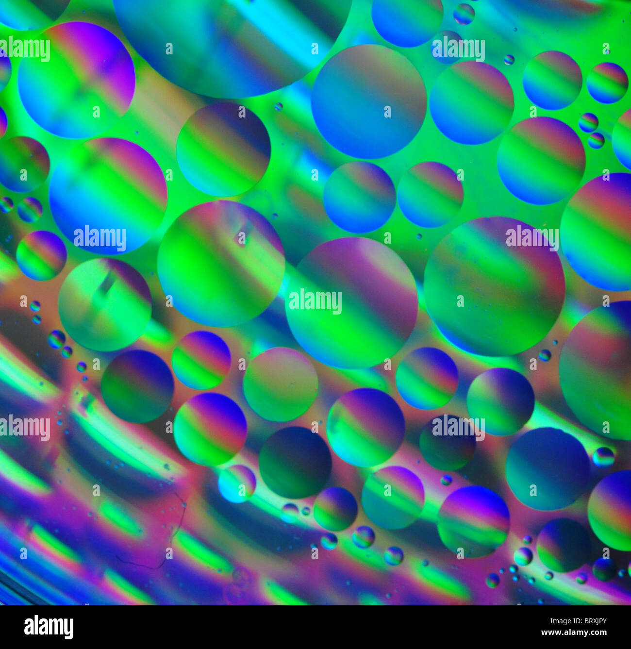 Oil and water abstract art Stock Photo - Alamy