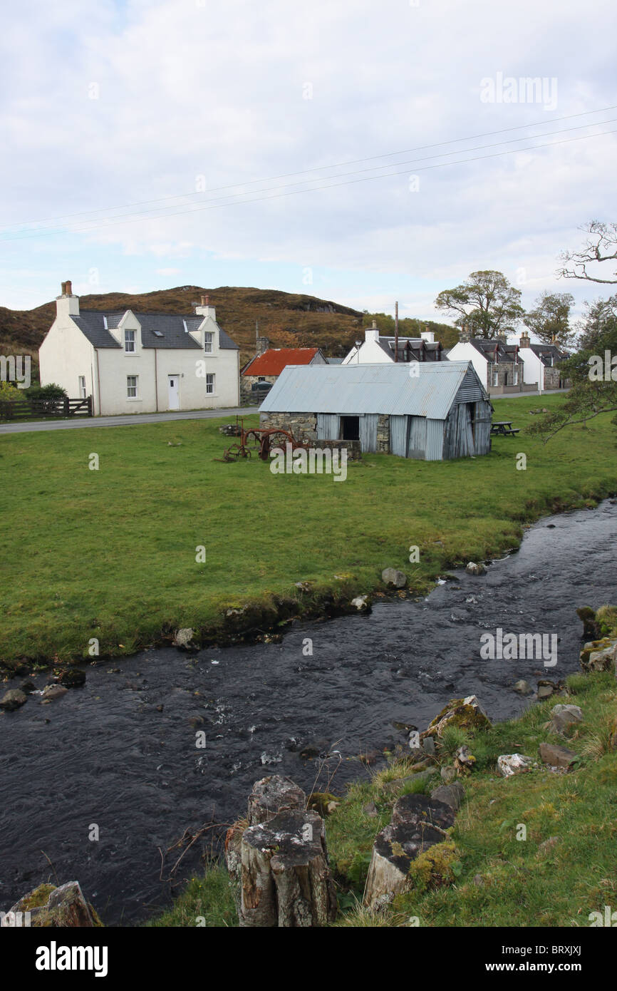 crofting village of Duirinish Scotland October 2010 Stock Photo - Alamy