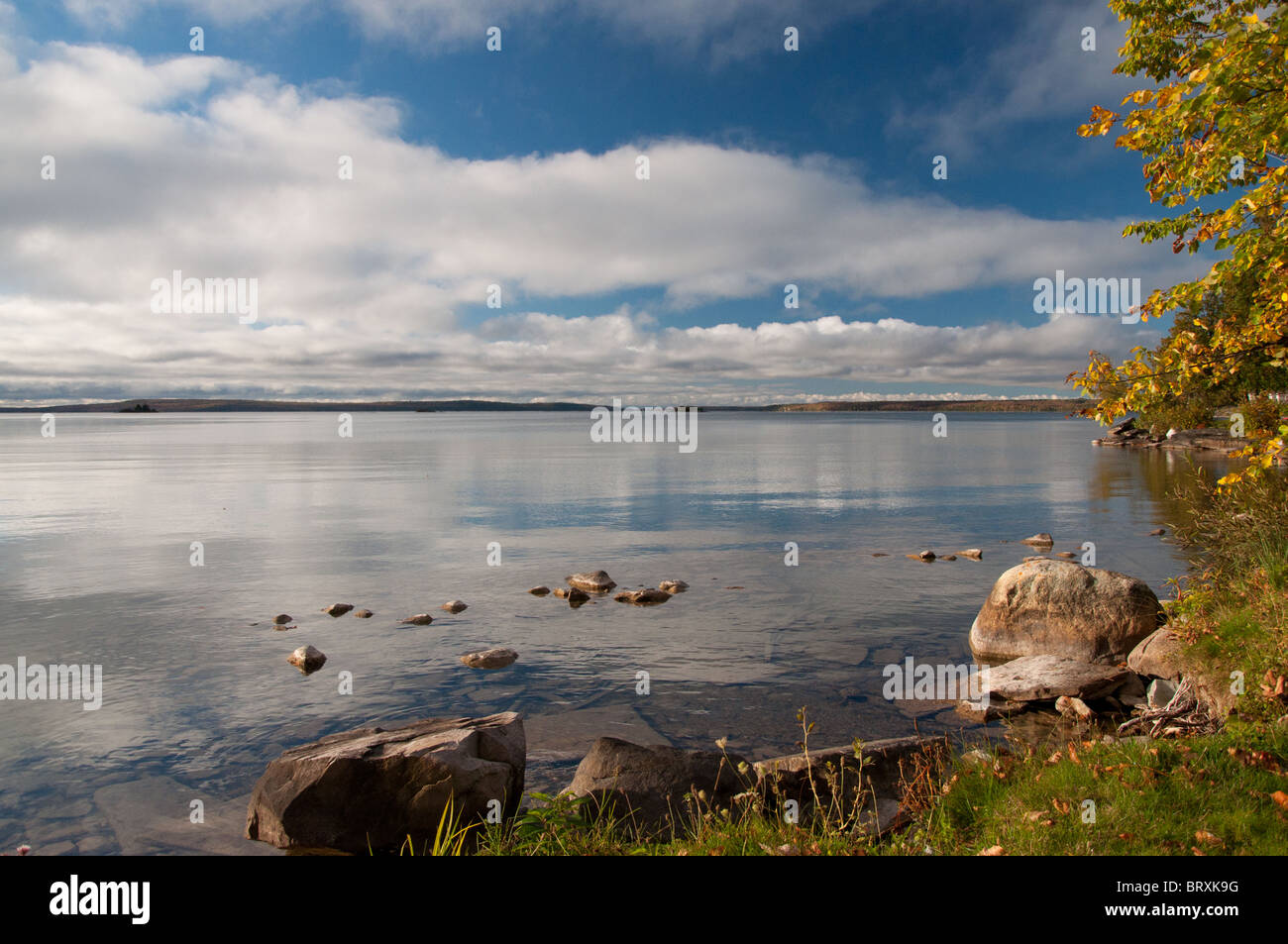 A view of Lake Manitou on Manitoulin Island Stock Photo - Alamy