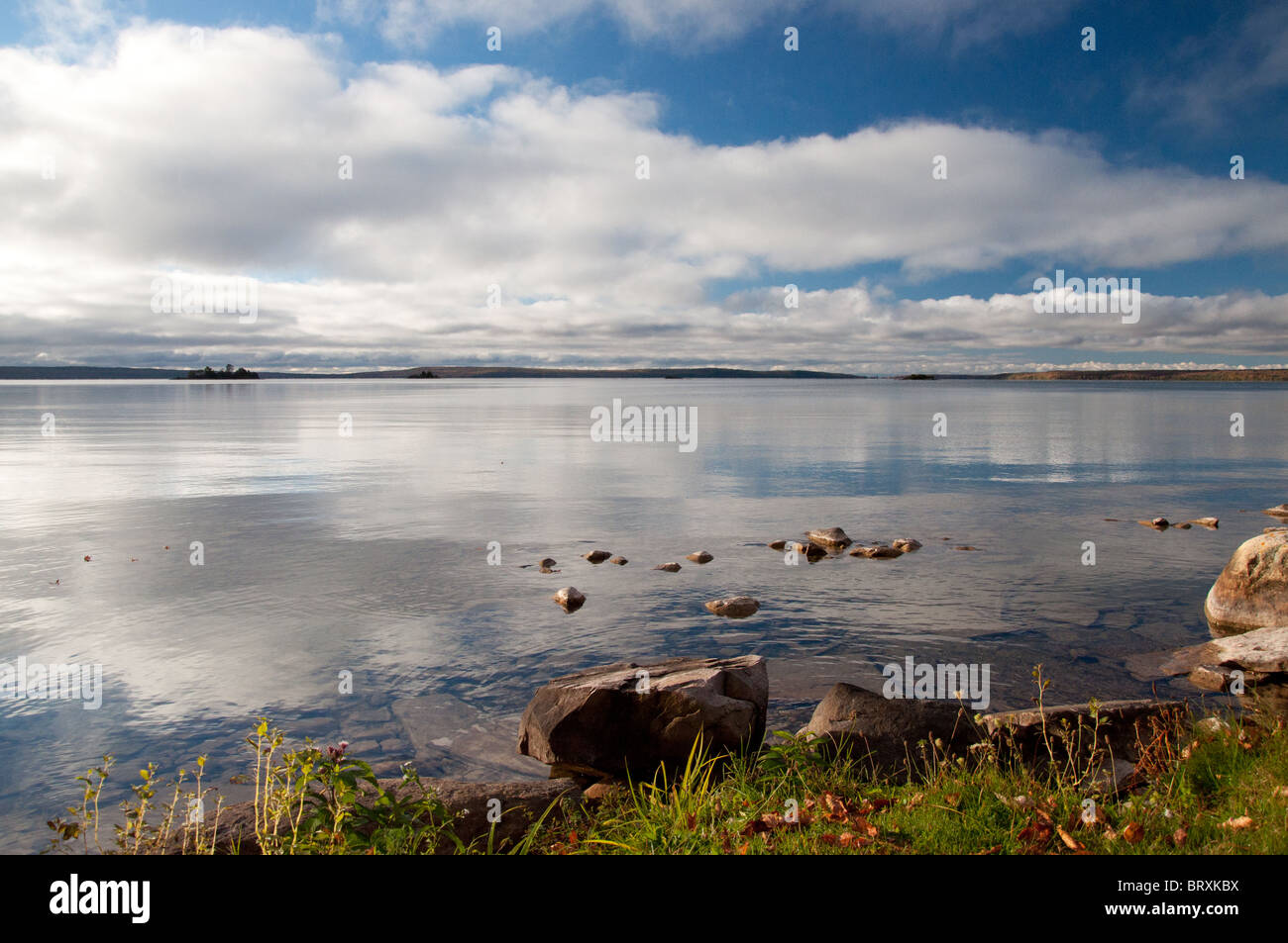 A view of Lake Manitou on Manitoulin Island Stock Photo - Alamy