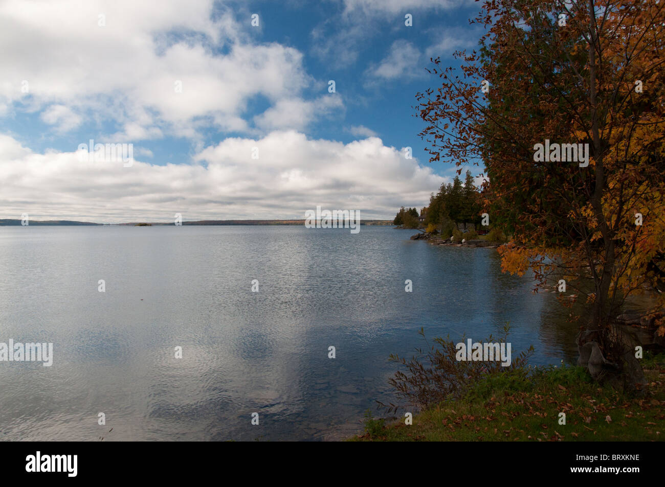 A view of Lake Manitou on Manitoulin Island Stock Photo - Alamy