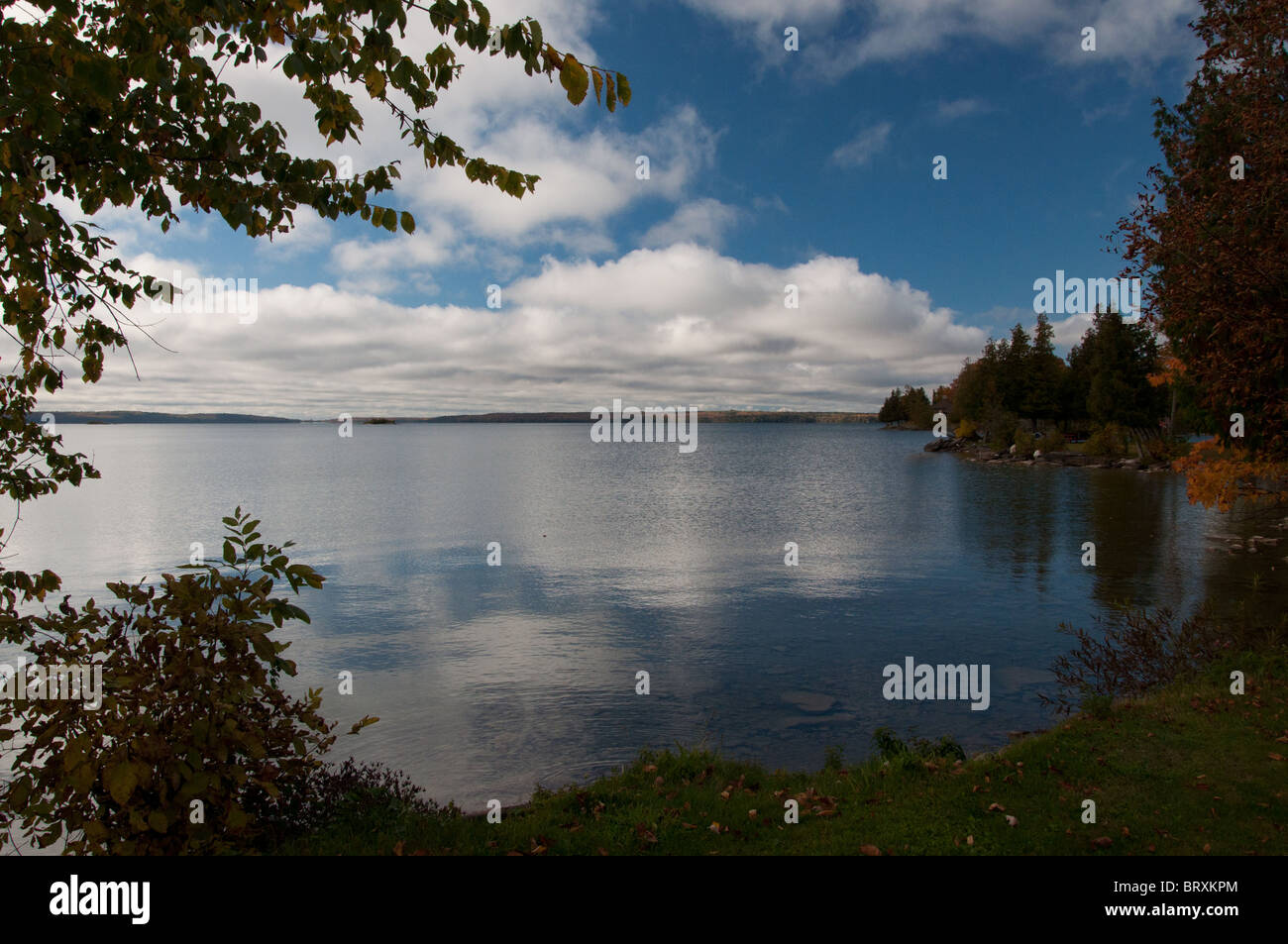 A view of Lake Manitou on Manitoulin Island Stock Photo - Alamy