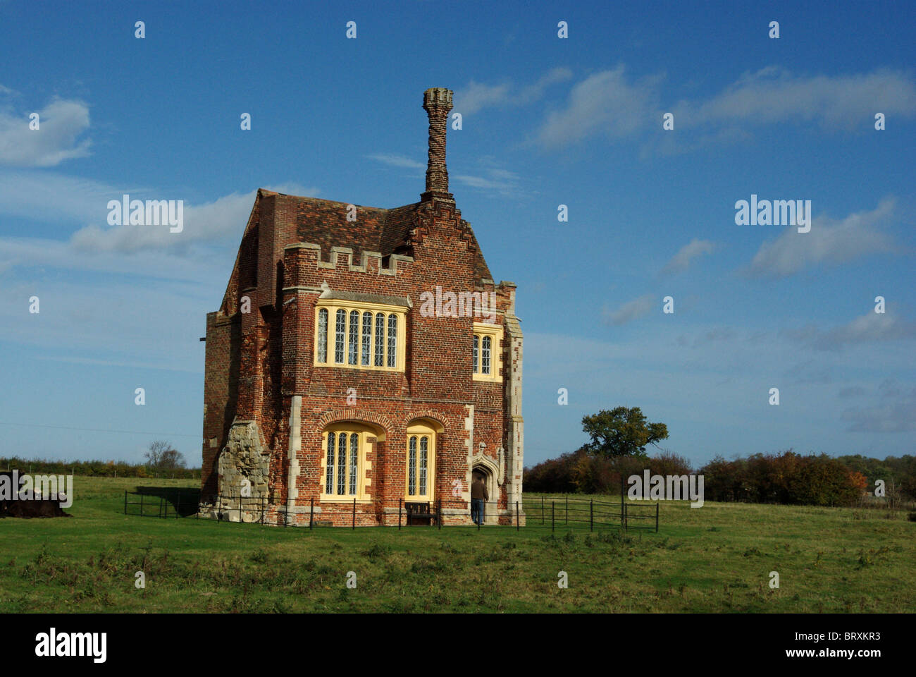 Warden Abbey, Old Warden, Bedfordshire; a fragment of a Cistercian ...