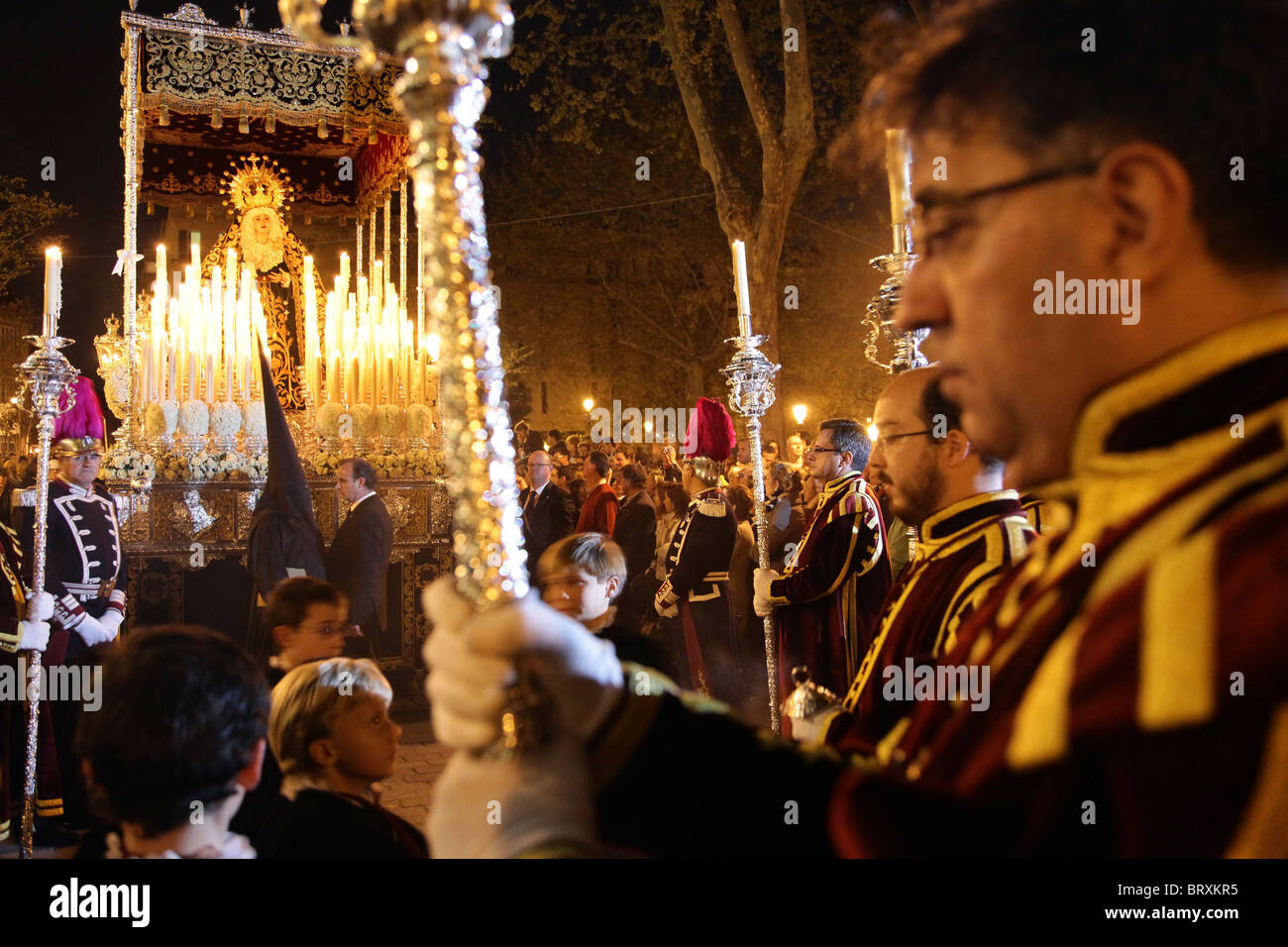 PROCESSION OF THE PASSION OF CHRIST, MADRID, SPAIN Stock Photo - Alamy