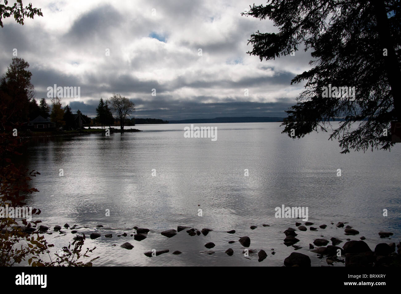 A view of Lake Manitou on Manitoulin Island Stock Photo - Alamy