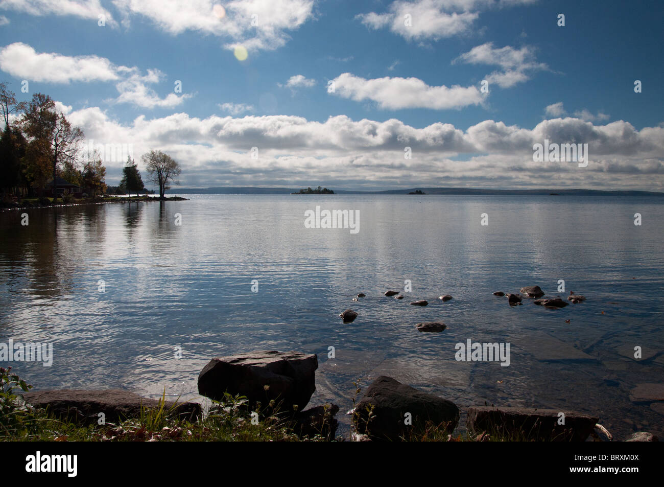 A view of Lake Manitou on Manitoulin Island Stock Photo - Alamy