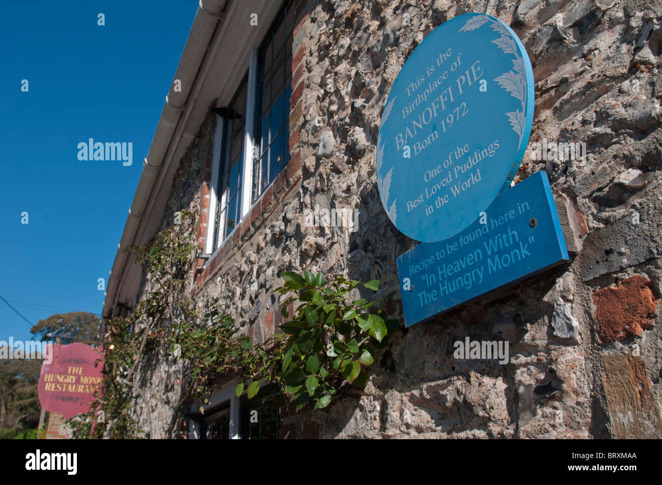 JEVINGTON, ENGLAND - 10TH OCTOBER 2010. The Hungry Monk Restaurant ...