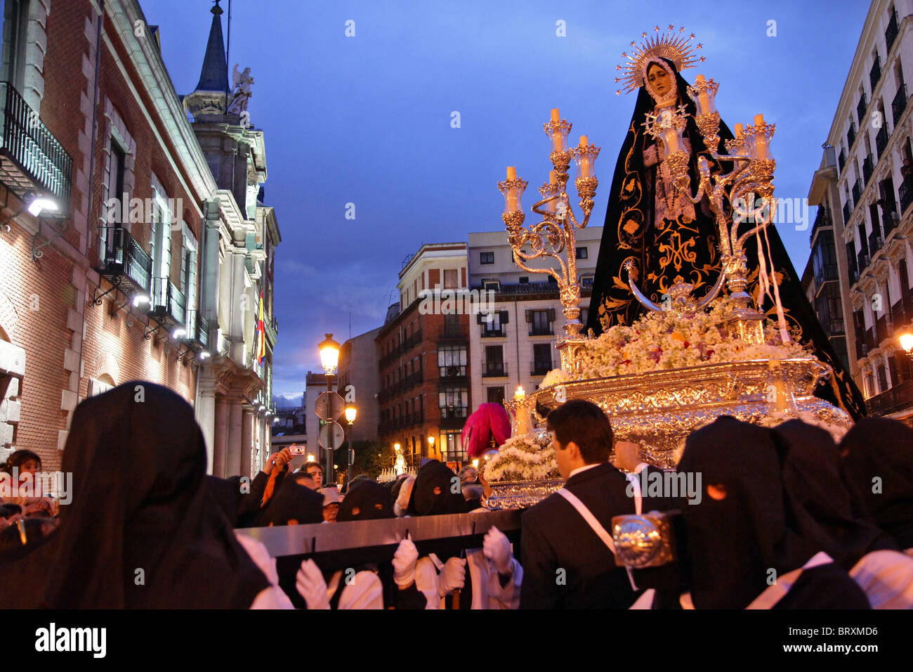 PROCESSION OF THE PASSION OF CHRIST, MADRID, SPAIN Stock Photo - Alamy